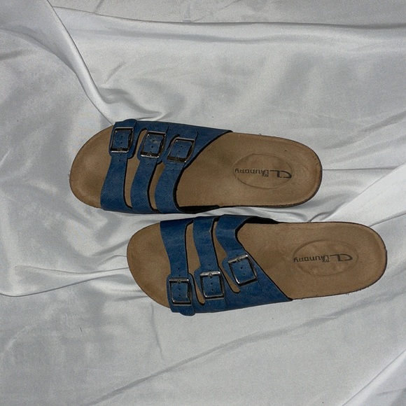 CL by Laundry | Shoes | Cl By Laundry Triple Buckle Sandals | Poshmark